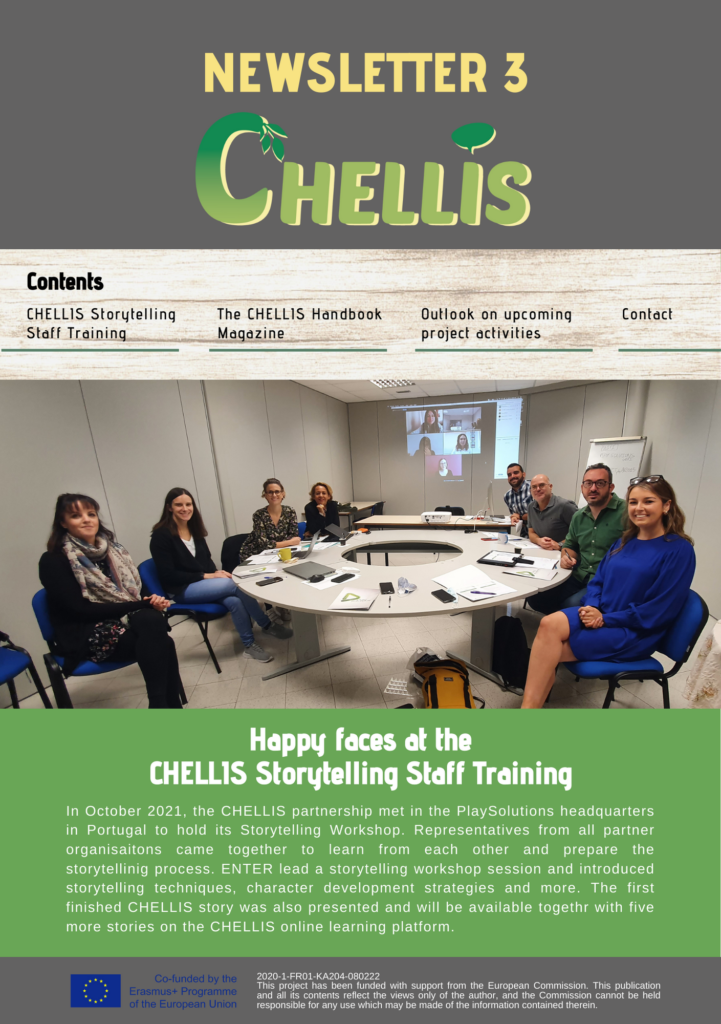 E.N.T.E.R. - CHELLIS newsletter 3